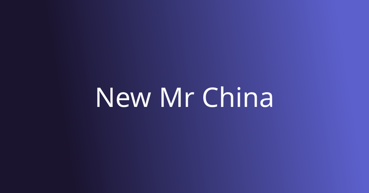 Order Authentic Chinese Online | New Mr China - Pickup or Delivery ...